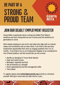 Gunya Meta – Connecting Mob