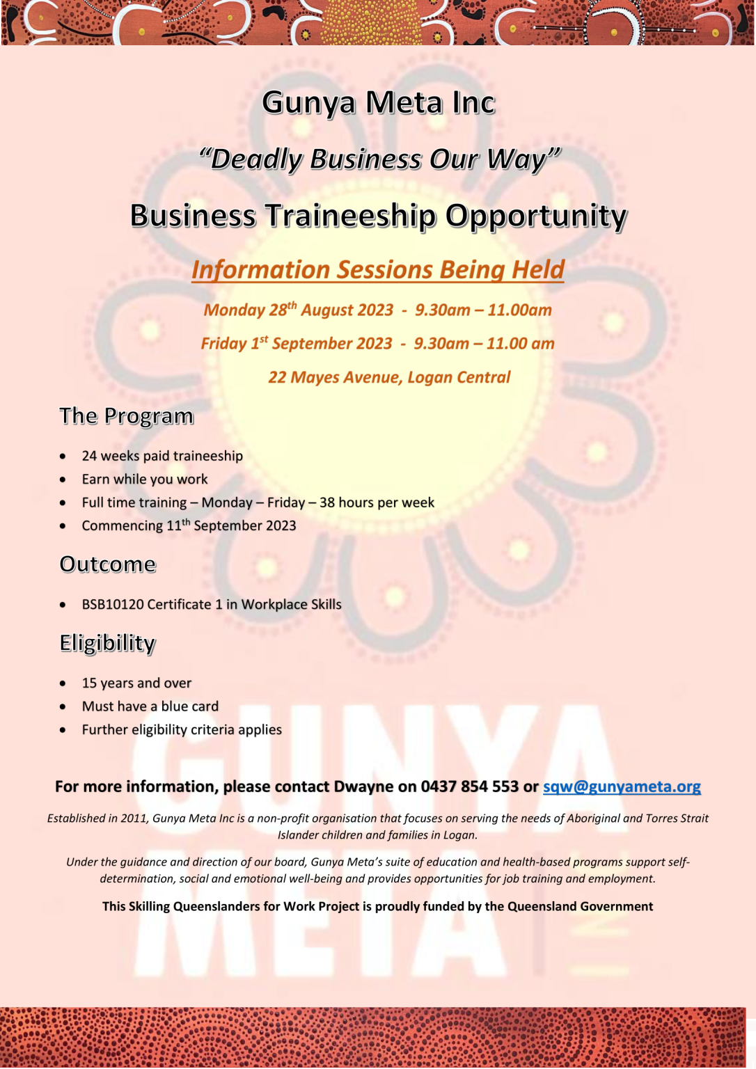 Gunya Meta – Connecting Mob